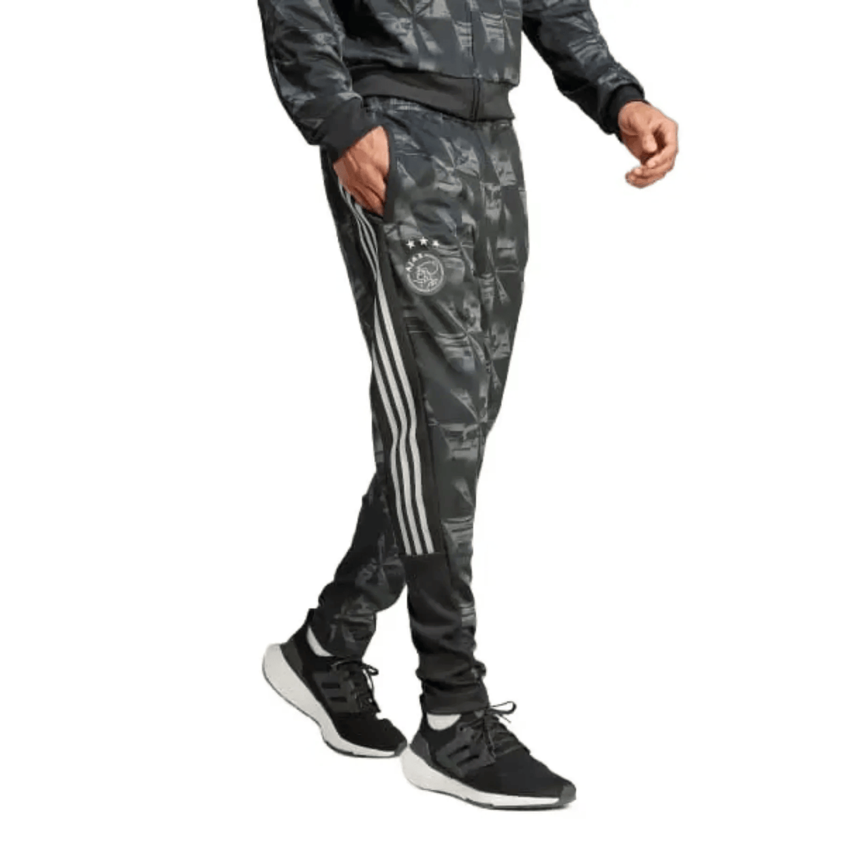 Ajax Amsterdam silver training presentation Soccer tracksuit 2023/24 ...