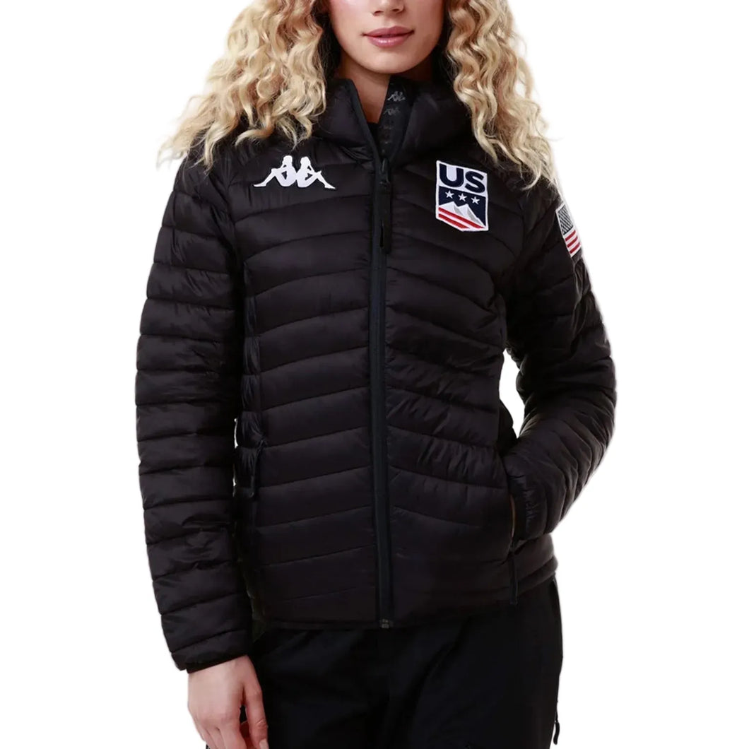 Women's US Ski Team Quilted Jacket Primaloft® Insulated Winter Olympics ...