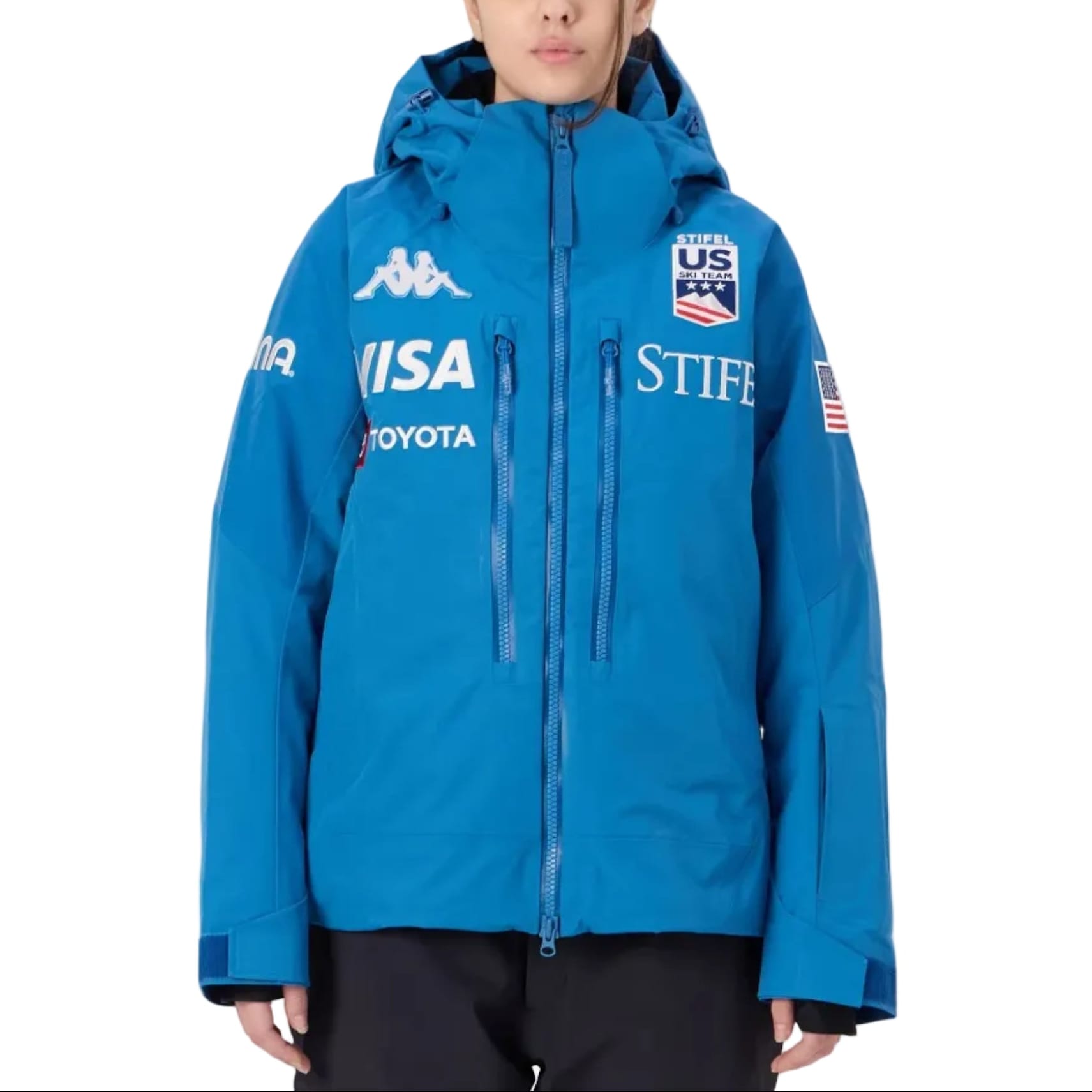 Women's US Ski Team insulated padded jacket Winter Olympics 2026 Water ...