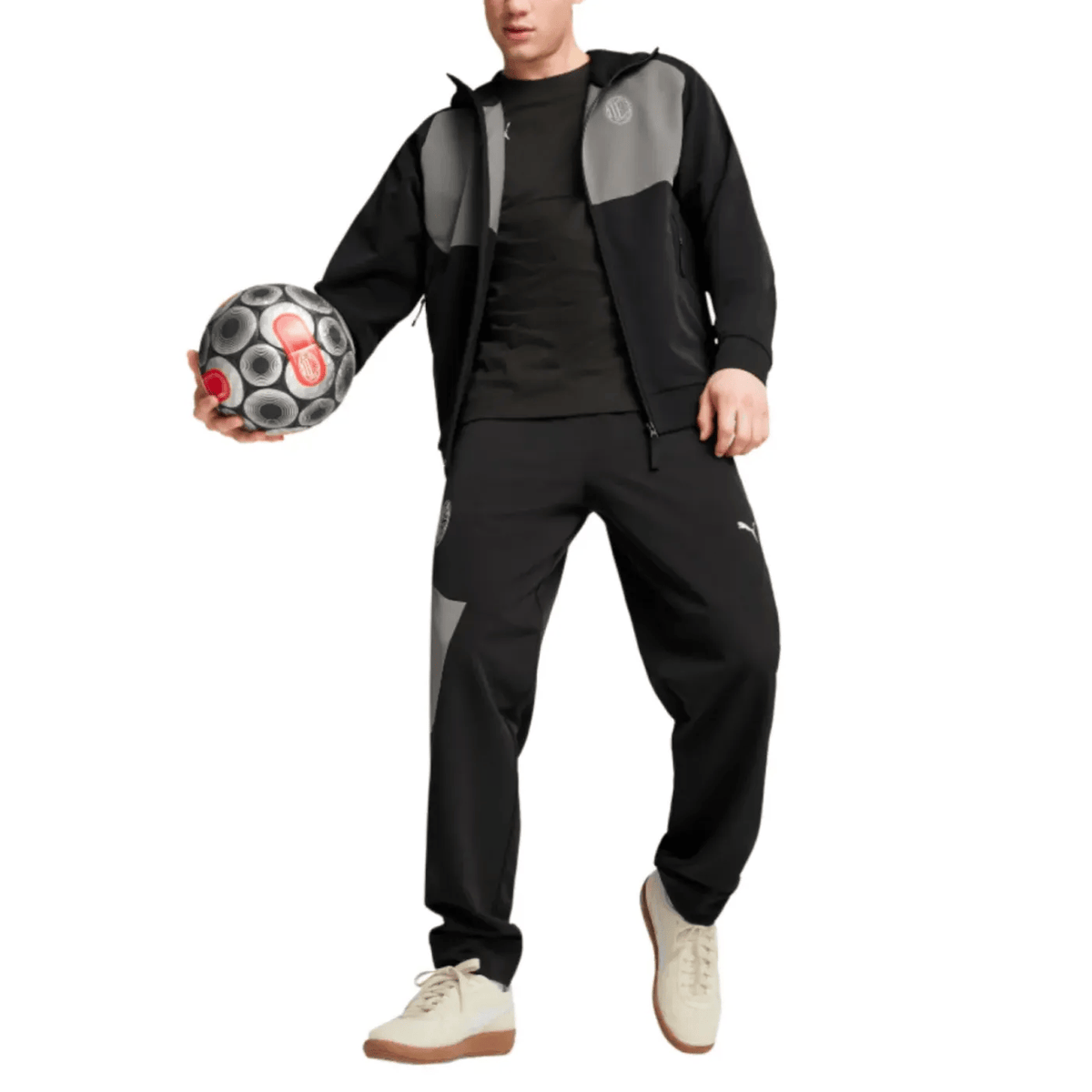 AC Milan woven presentation soccer tracksuit 2024/25 - Puma ...