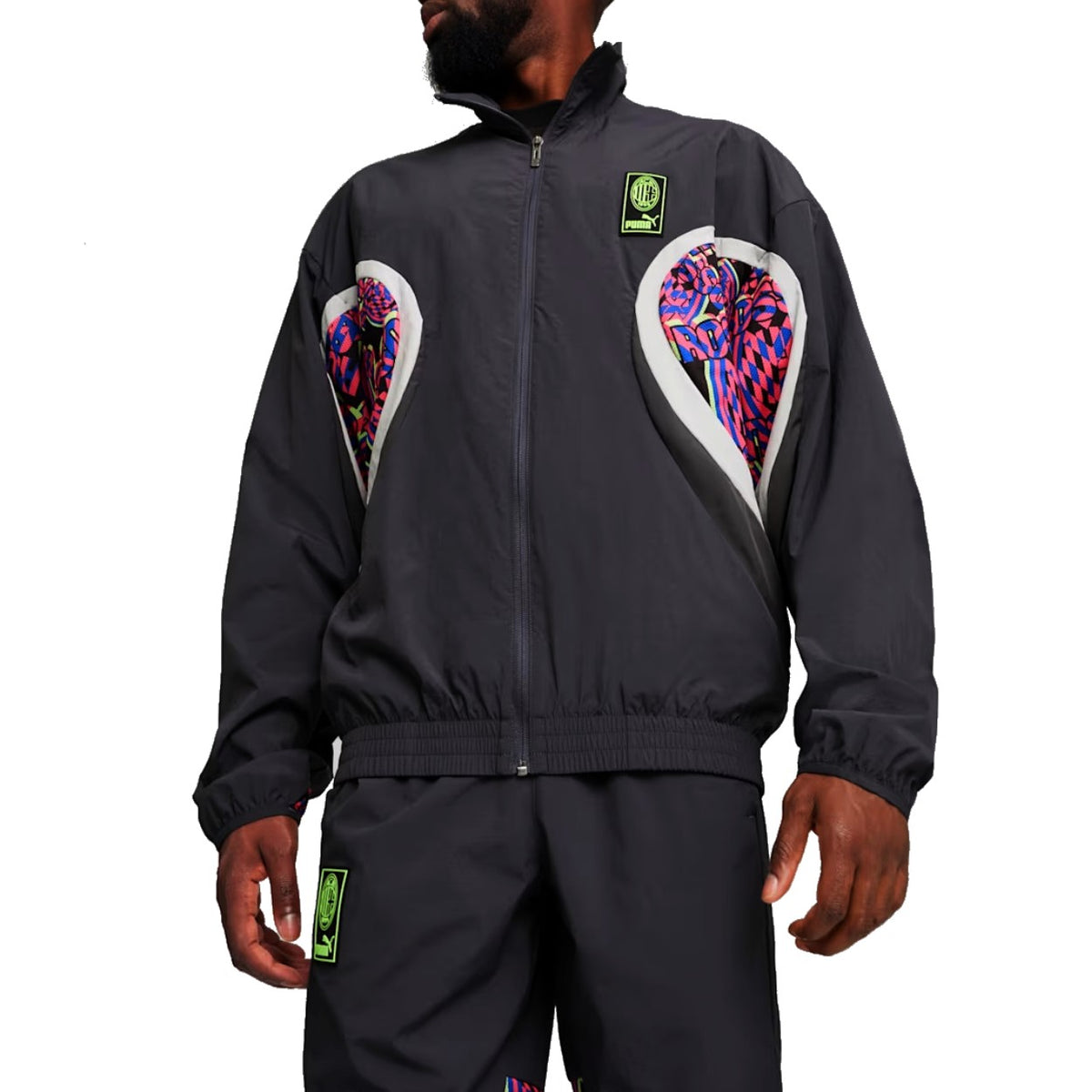 AC Milan FTBL woven presentation tracksuit 2023/24 - Puma ...