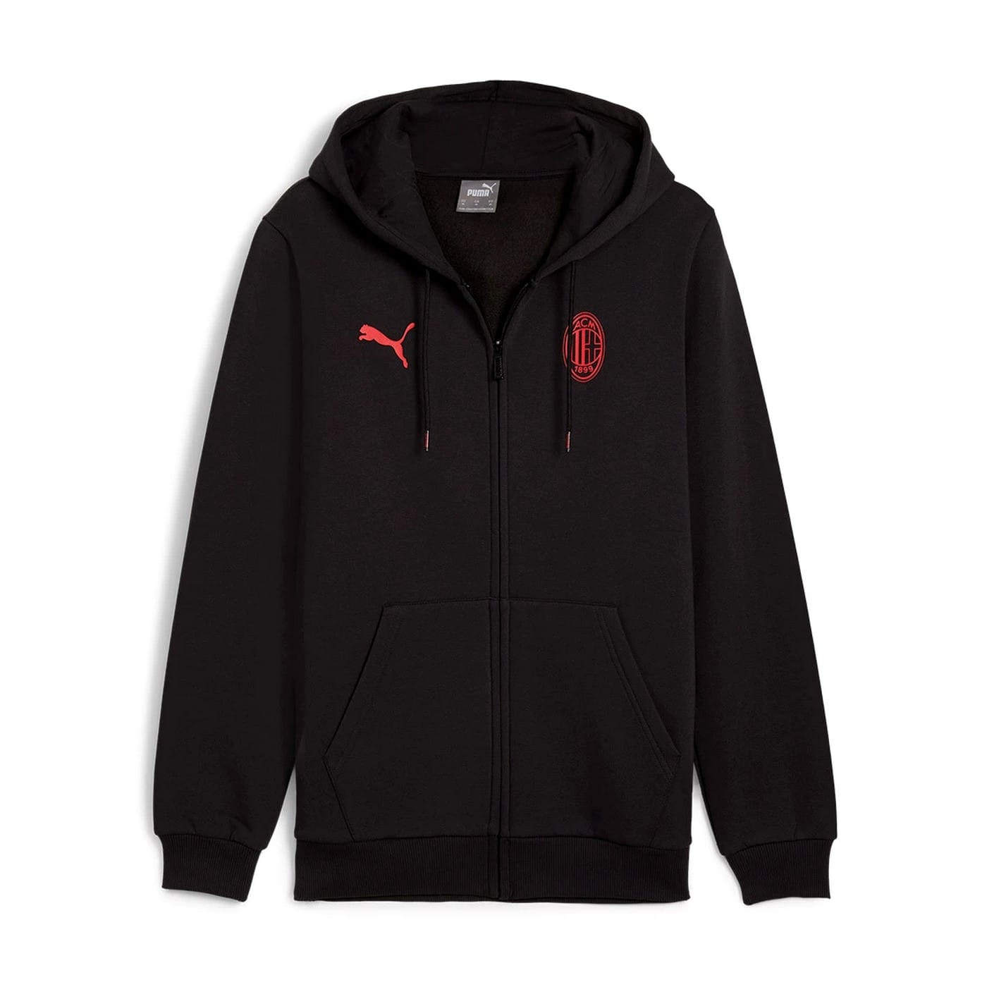 AC Milan Casual Fans hooded presentation tracksuit 2024/25 black - Puma ...
