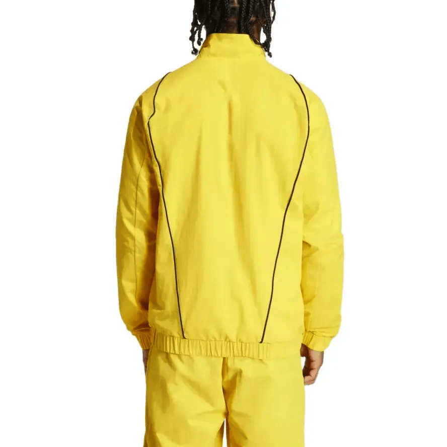 Juventus yellow training presentation Soccer tracksuit 2024 - Adidas ...