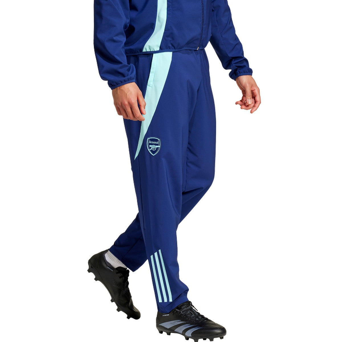 Arsenal FC presentation soccer tracksuit 2024/25 navy blue - Adidas ...