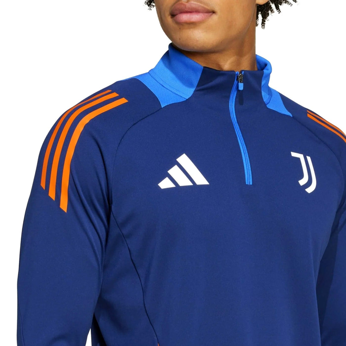 Juventus navy training technical soccer tracksuit 2024/25 - Adidas ...