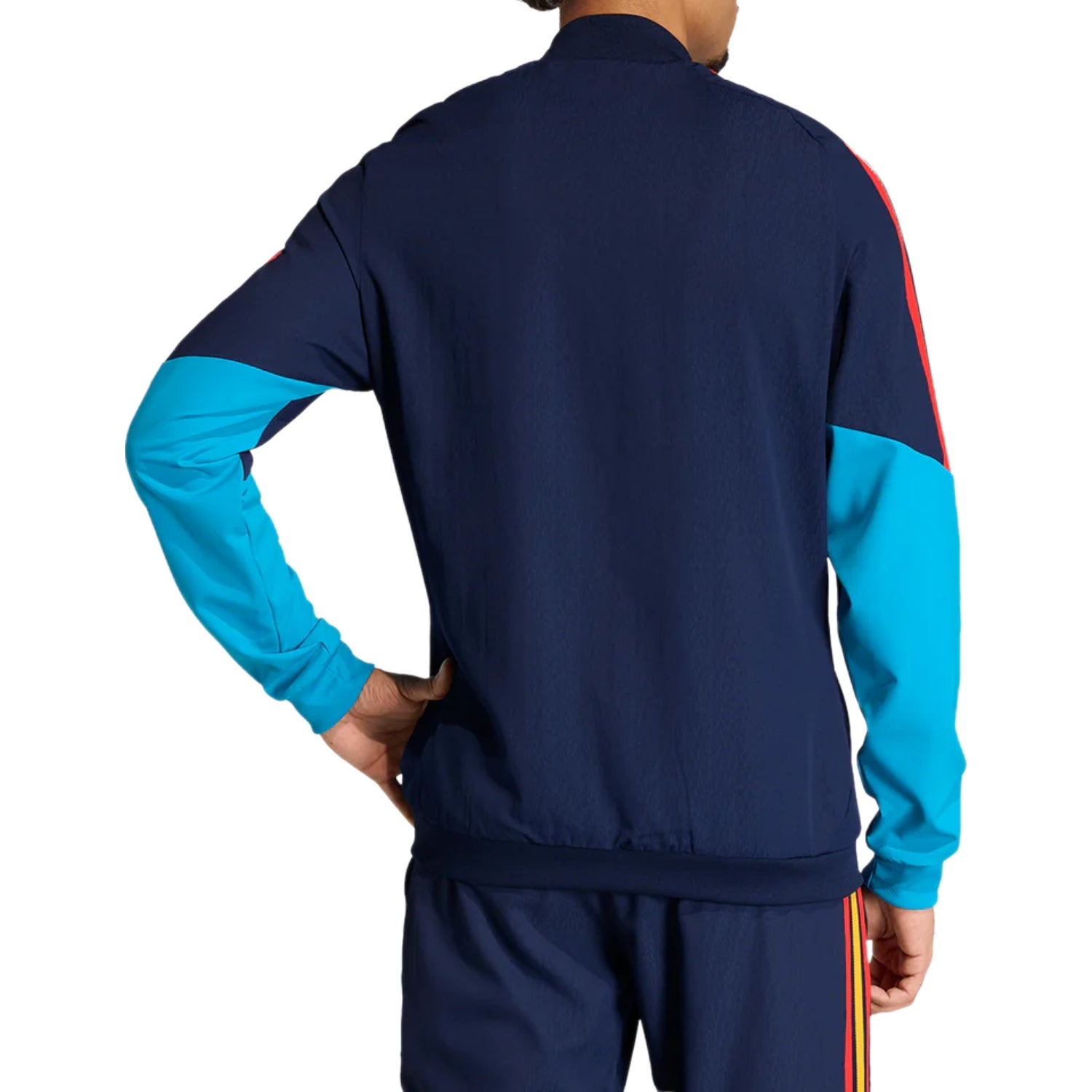 Adidas Spain navy Presentation Tracksuit 2026/27 -SoccerTracksuits.com
