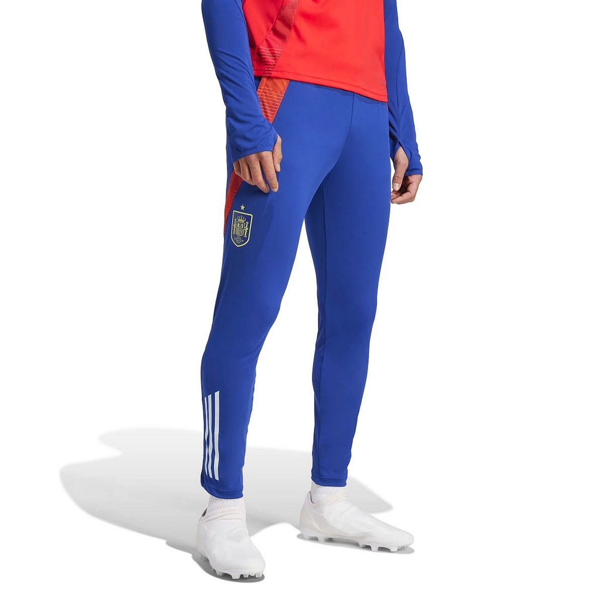 Spain red/blue training technical Soccer tracksuit 2024/25 - Adidas ...
