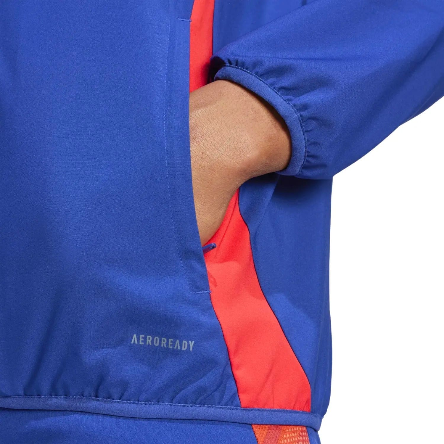 Spain training presentation Soccer tracksuit dark blue 2024/25 - Adidas ...