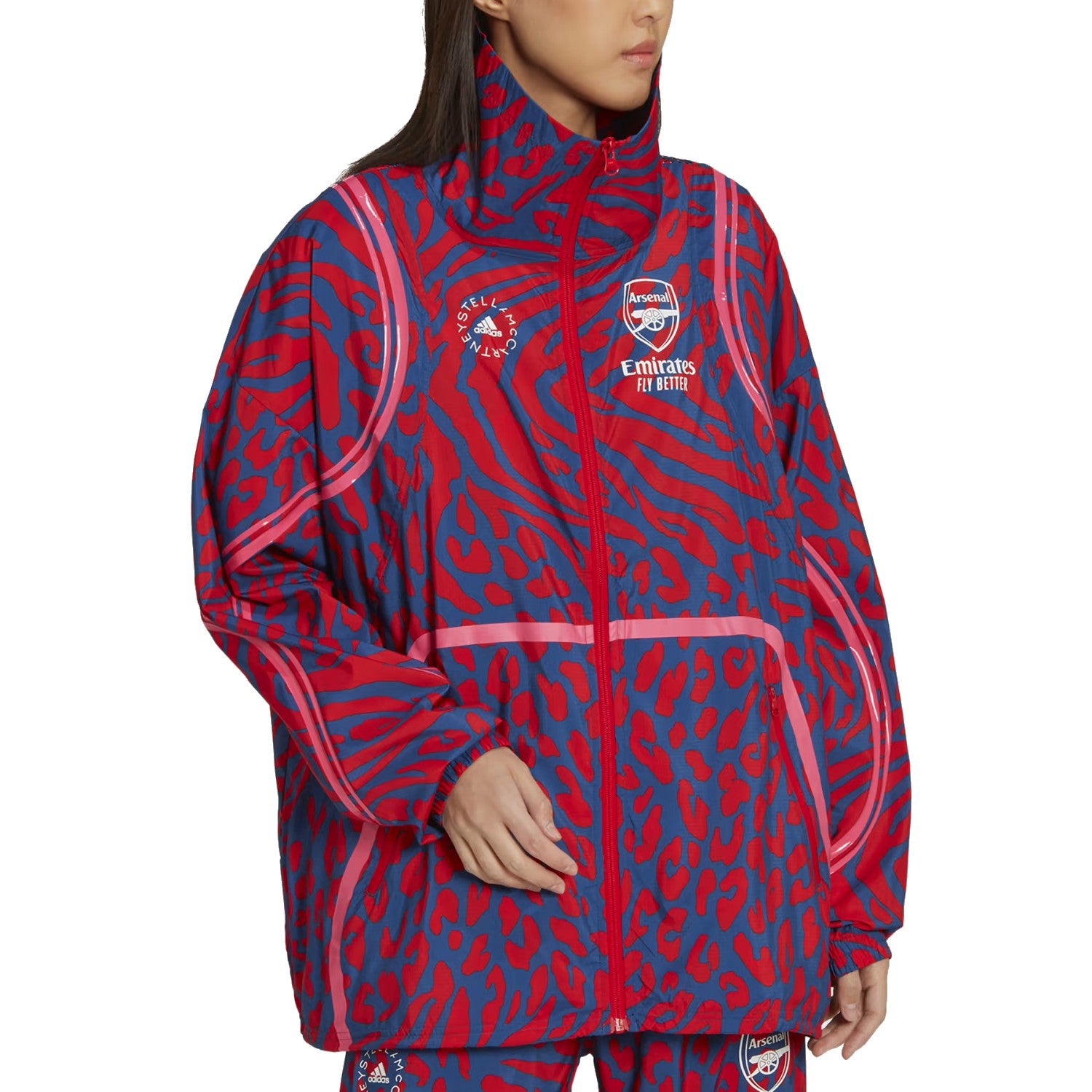 Women - Adidas by Stella McCartney x Arsenal woven presentation jacket ...