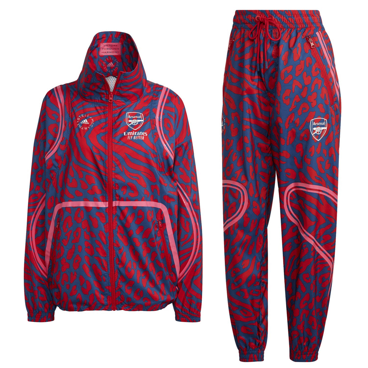 Women - Adidas by Stella McCartney x Arsenal woven presentation ...