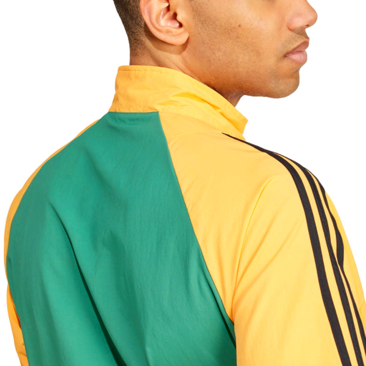Arsenal FC SSP presentation soccer tracksuit 2024/25 yellow/green ...