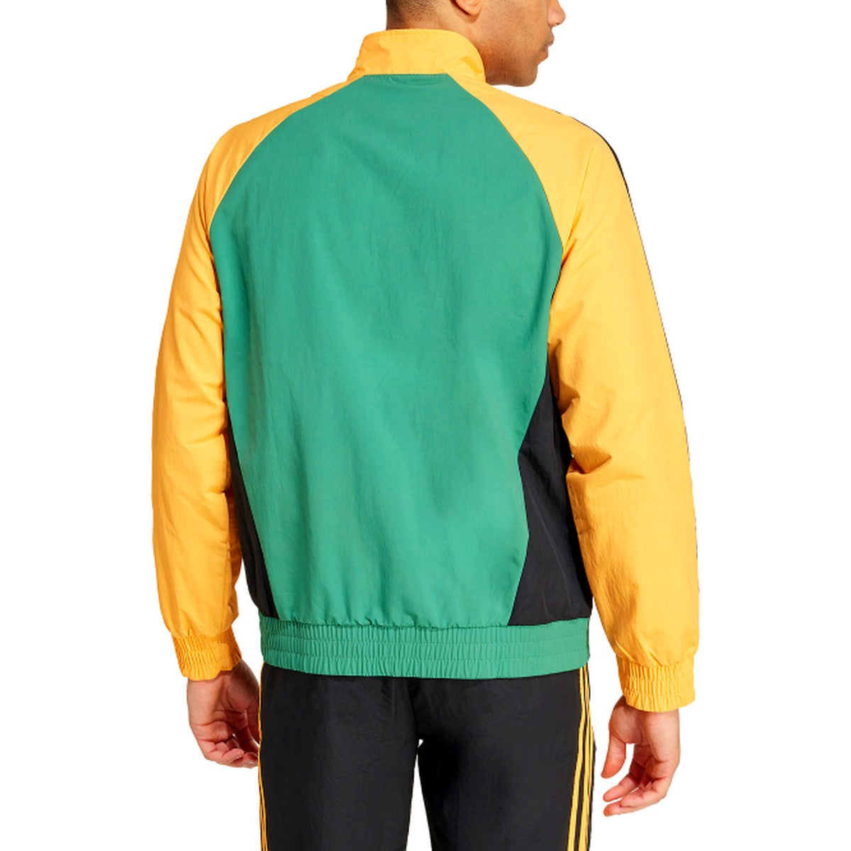 Arsenal FC SSP presentation soccer tracksuit 2024/25 yellow/green ...