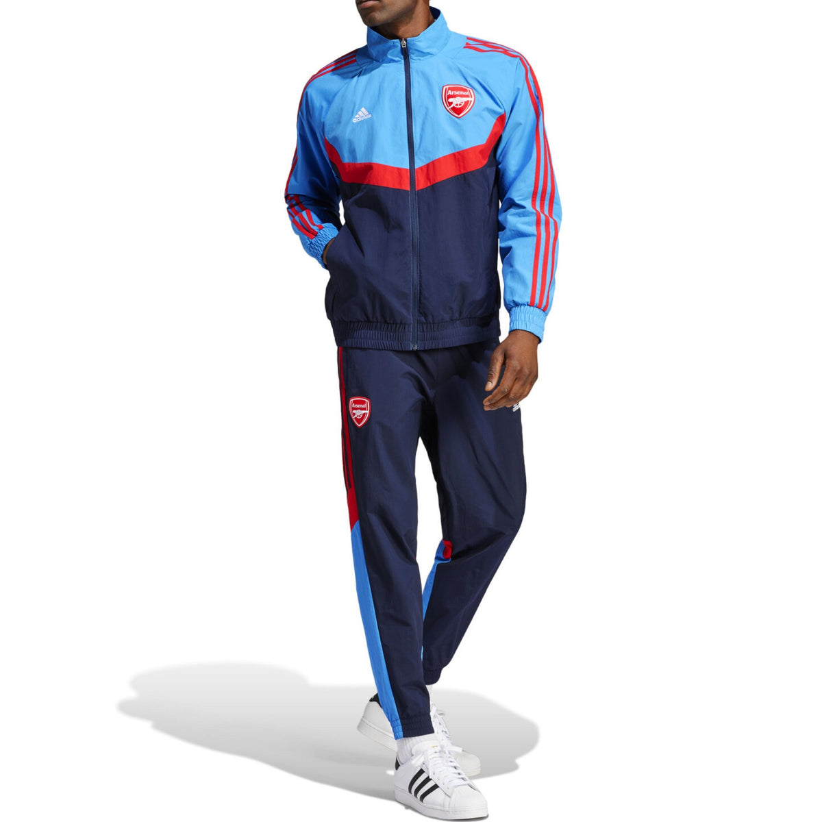 Arsenal FC woven presentation Soccer tracksuit 2024 - Adidas ...