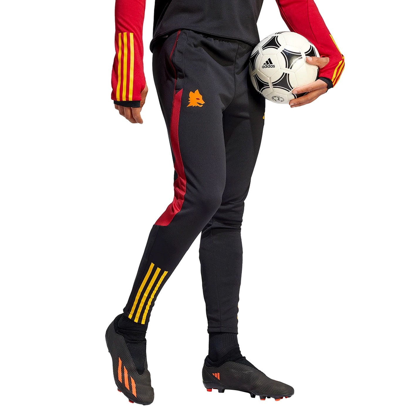 AS Roma bench training Soccer tracksuit 2023/24 - Adidas ...