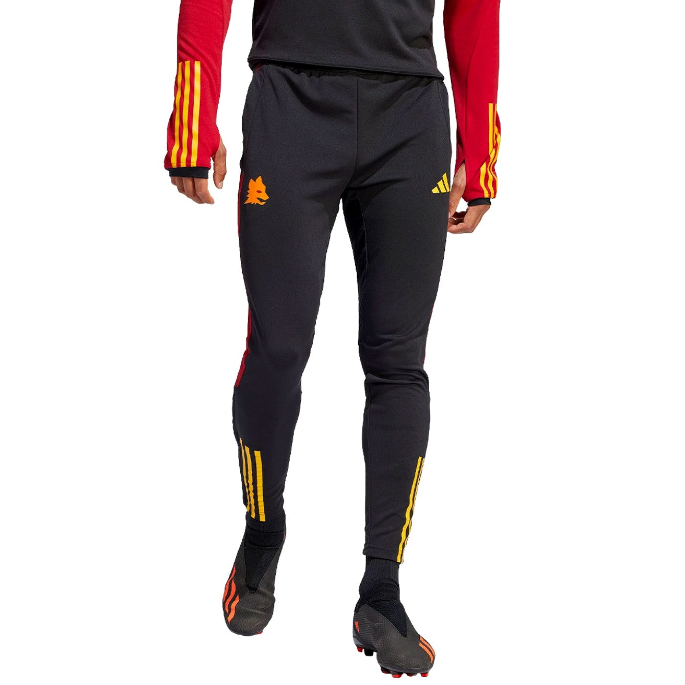 AS Roma training technical Soccer tracksuit 2023/24 - Adidas ...