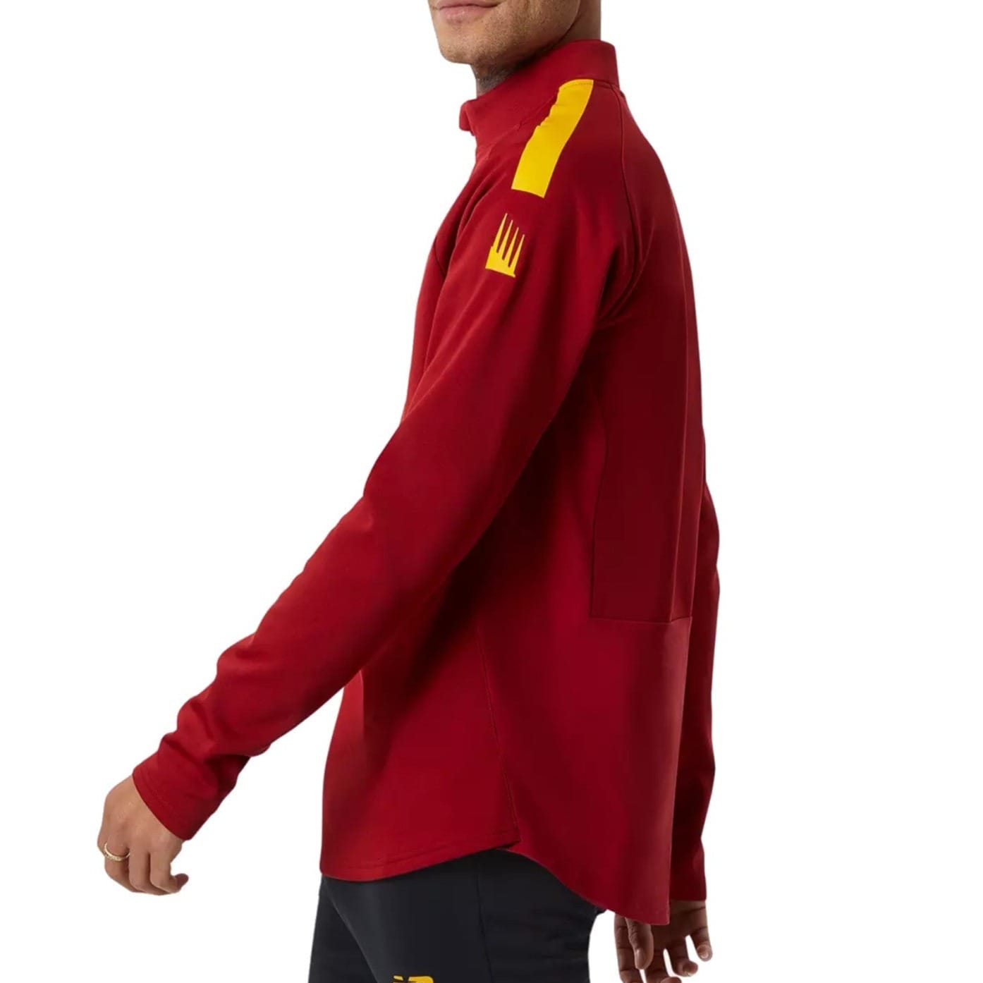 AS Roma training technical Soccer sweat top 2022/23 - New Balance ...