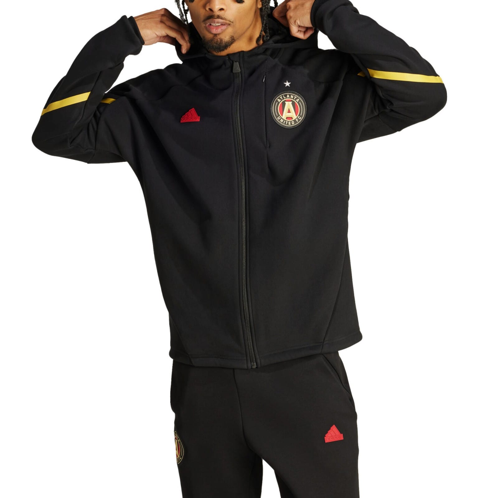 Atlanta United pre-match presentation soccer tracksuit 2023/24 - Adidas ...