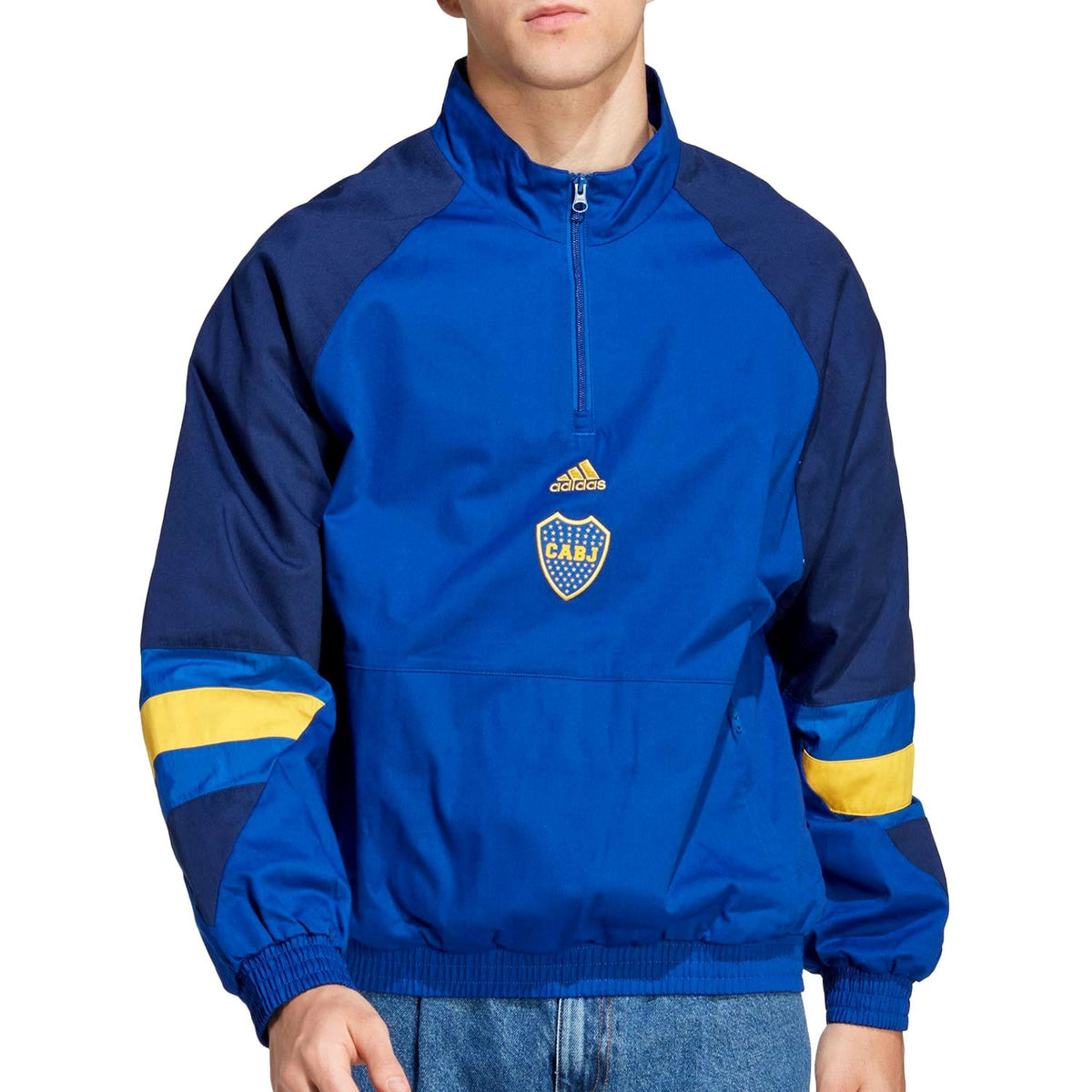 Boca Juniors Icon fans presentation Soccer jacket 2023 - Adidas ...