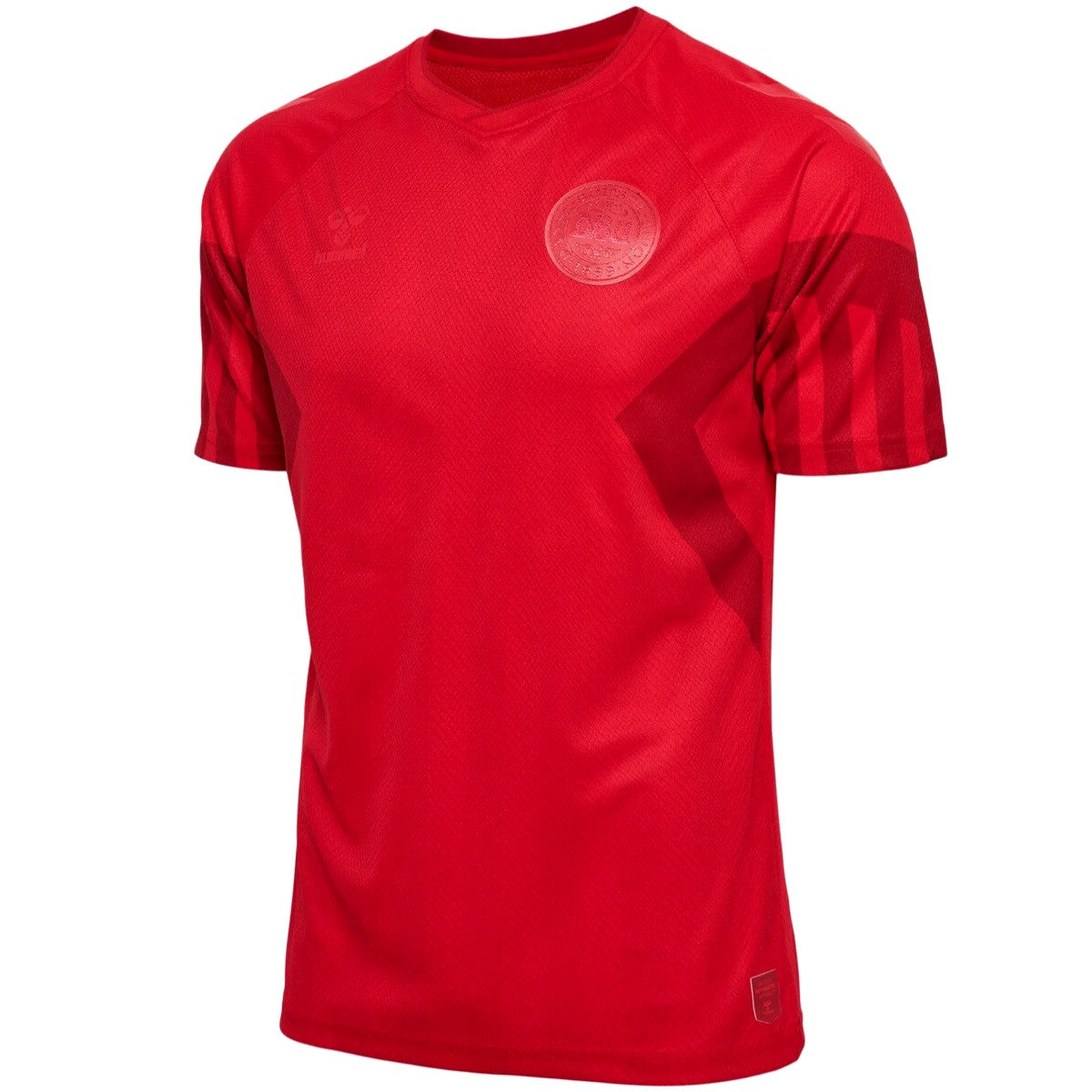 Denmark national team Home soccer jersey 2022/23 - Hummel ...