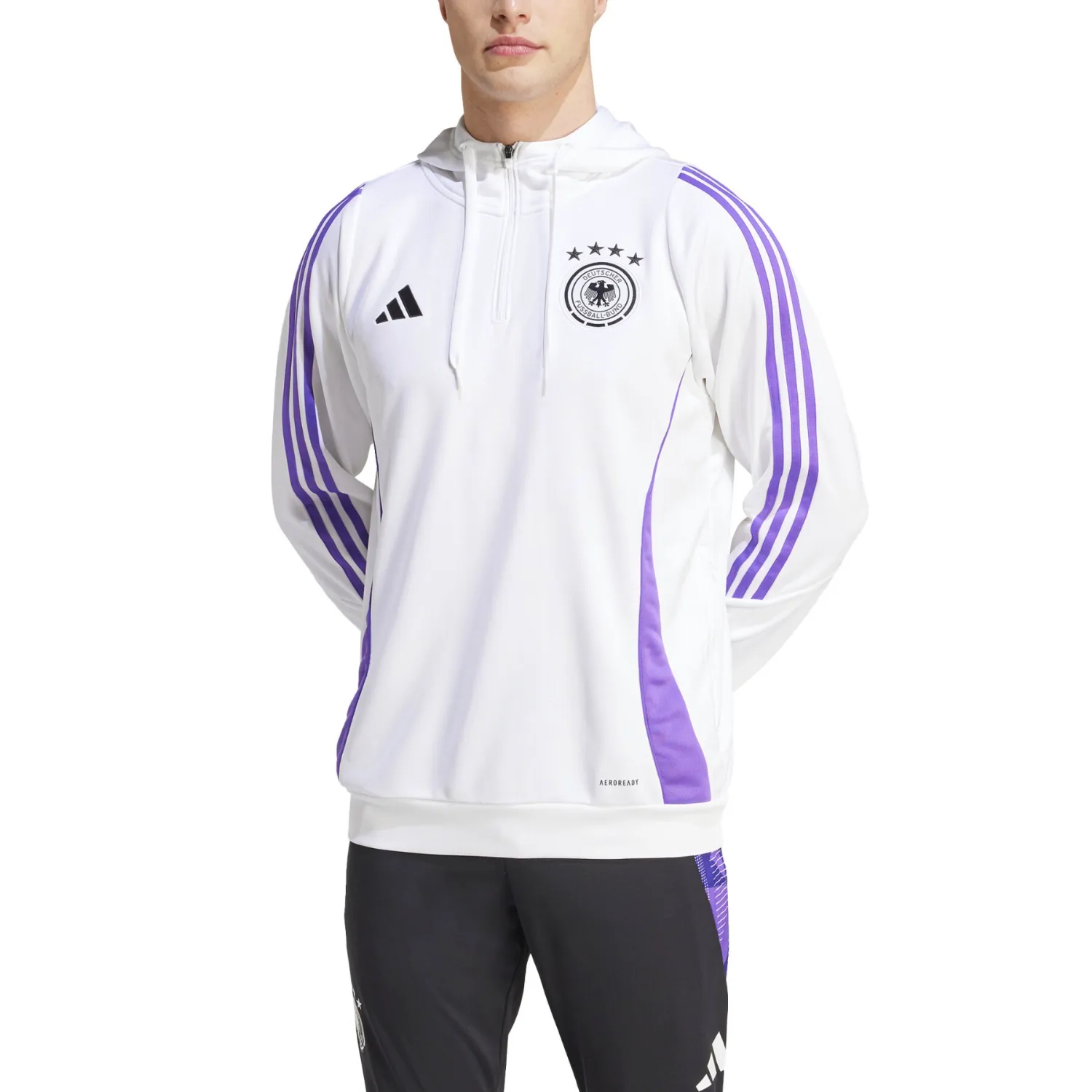 Germany training hooded technical tracksuit 2024/25 - Adidas ...