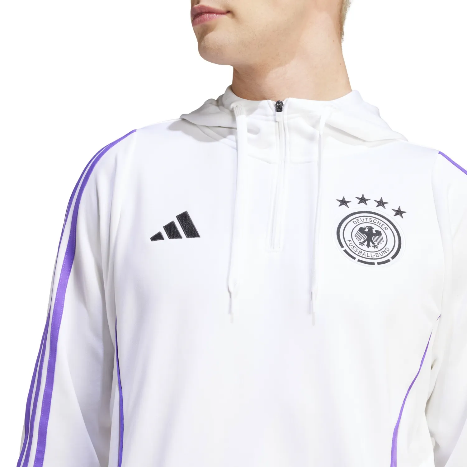 Germany training hooded technical tracksuit 2024/25 - Adidas ...