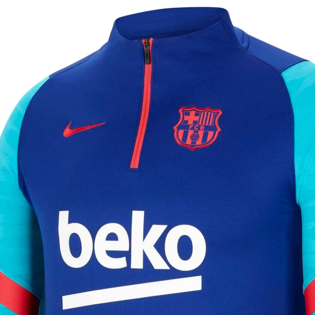 FC Barcelona training technical Soccer sweat top 2021 - Nike ...