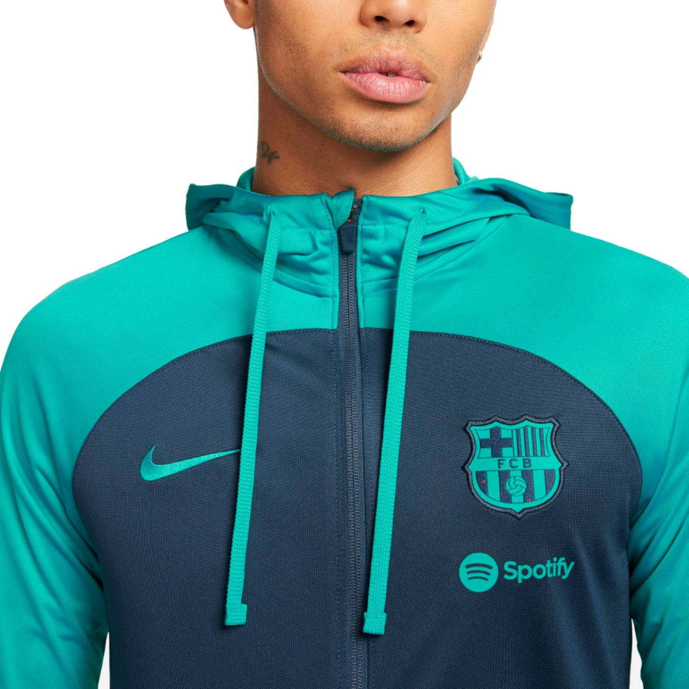 FC Barcelona UCL hooded presentation tracksuit 2023/24 - Nike ...
