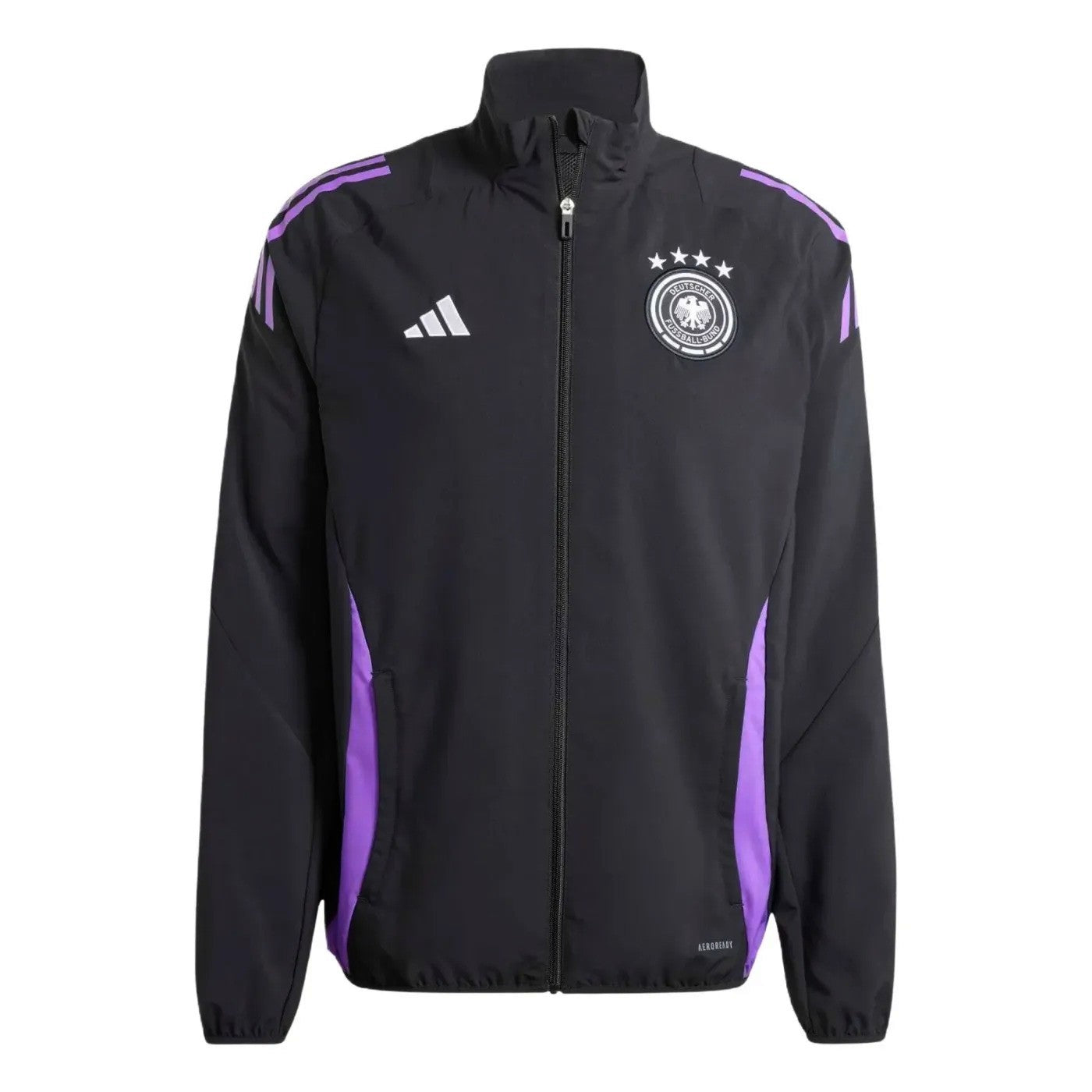Germany black training presentation Soccer tracksuit 2024/25 - Adidas ...