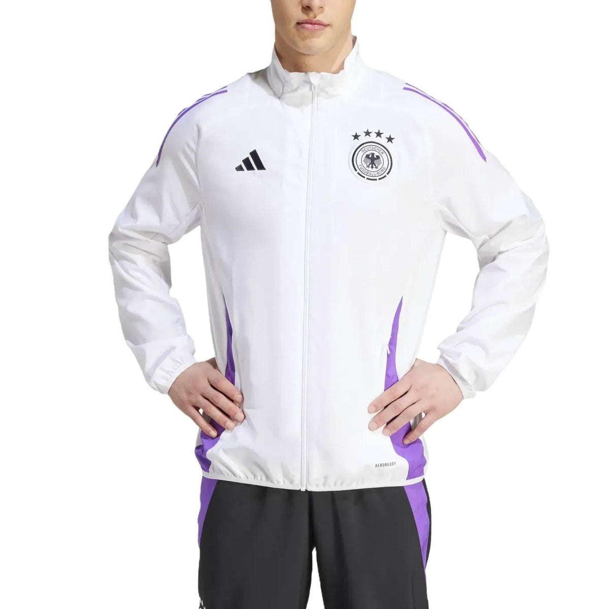 Germany training presentation Soccer tracksuit 2024/25 - Adidas ...