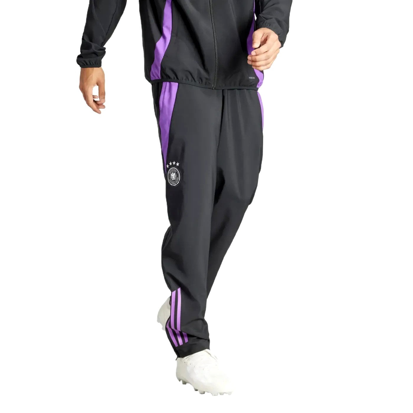 Germany black training presentation Soccer tracksuit 2024/25 - Adidas ...