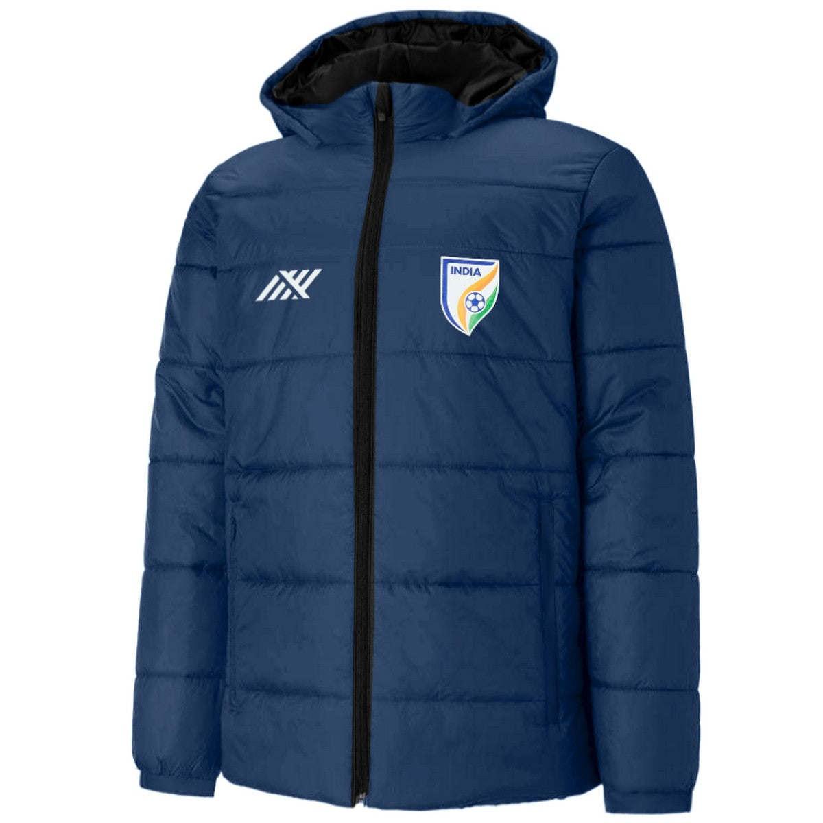India national team soccer padded bench jacket 2023 - Puma ...