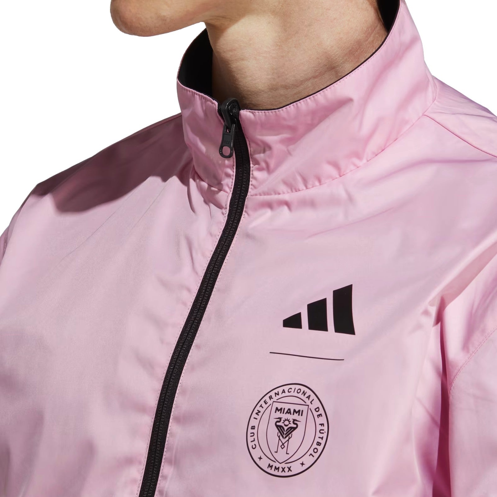 Inter Miami pre-match presentation Soccer jacket 2023 - Adidas ...