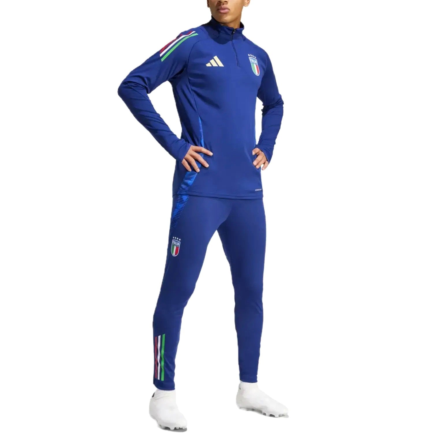 Italy navy training technical Soccer tracksuit 2024/25 - Adidas ...