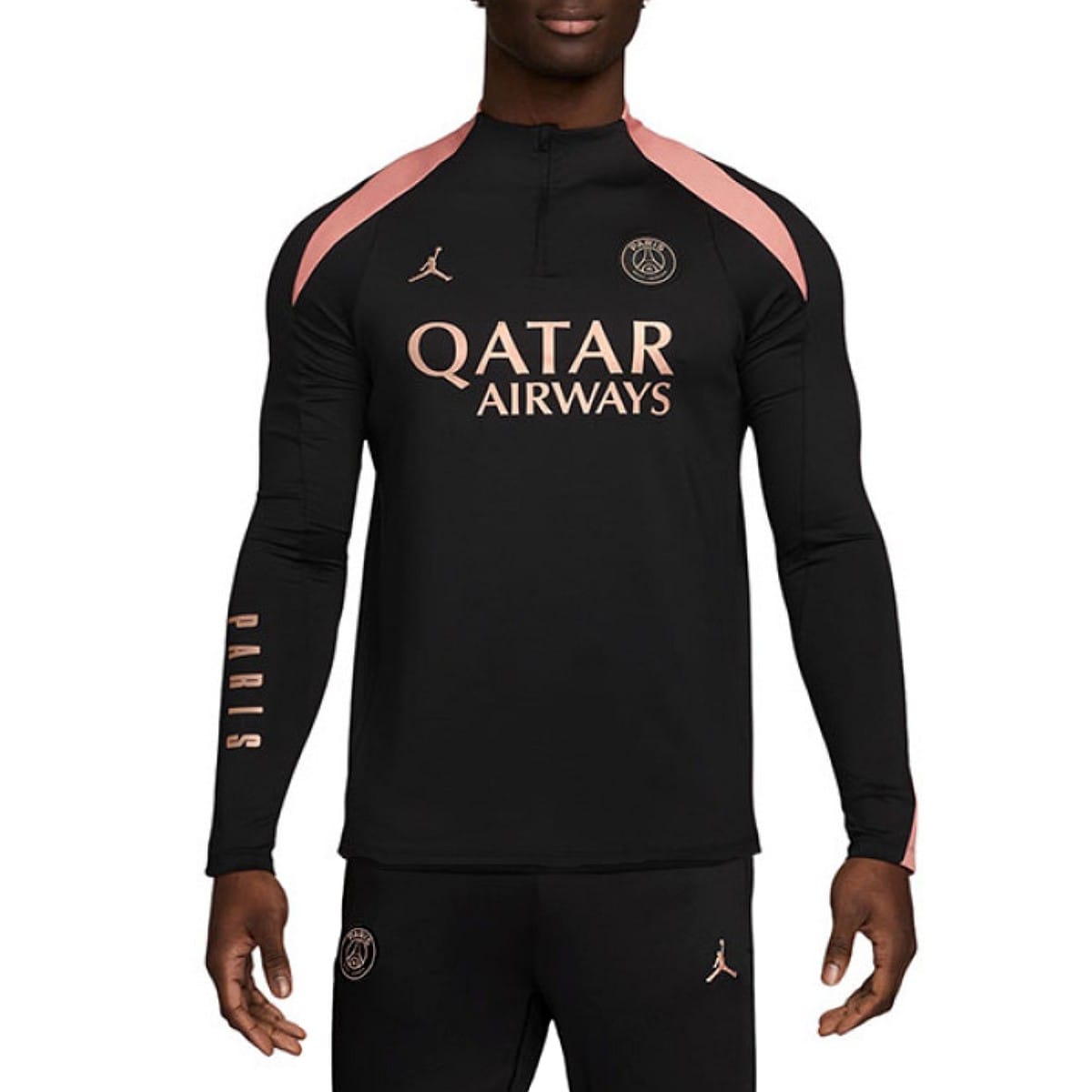 Jordan x PSG black UCL training technical tracksuit 2024/25 - Jordan ...