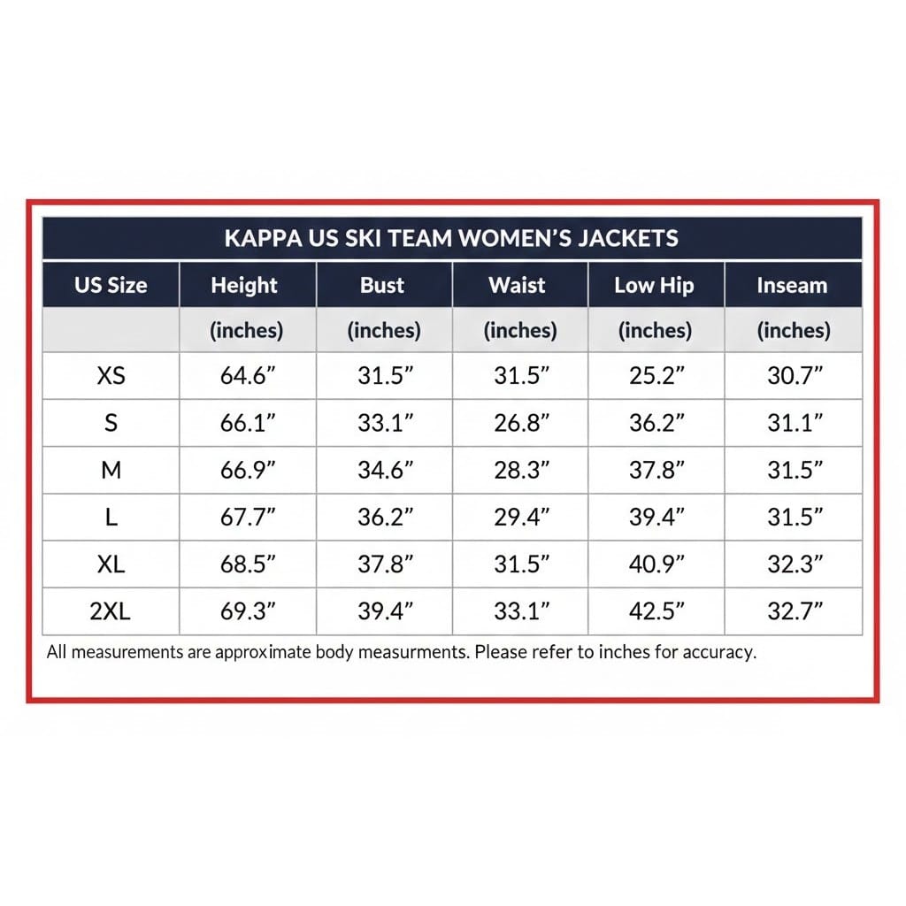 Women's US Ski Team Quilted Jacket Primaloft® Insulated Winter Olympics ...
