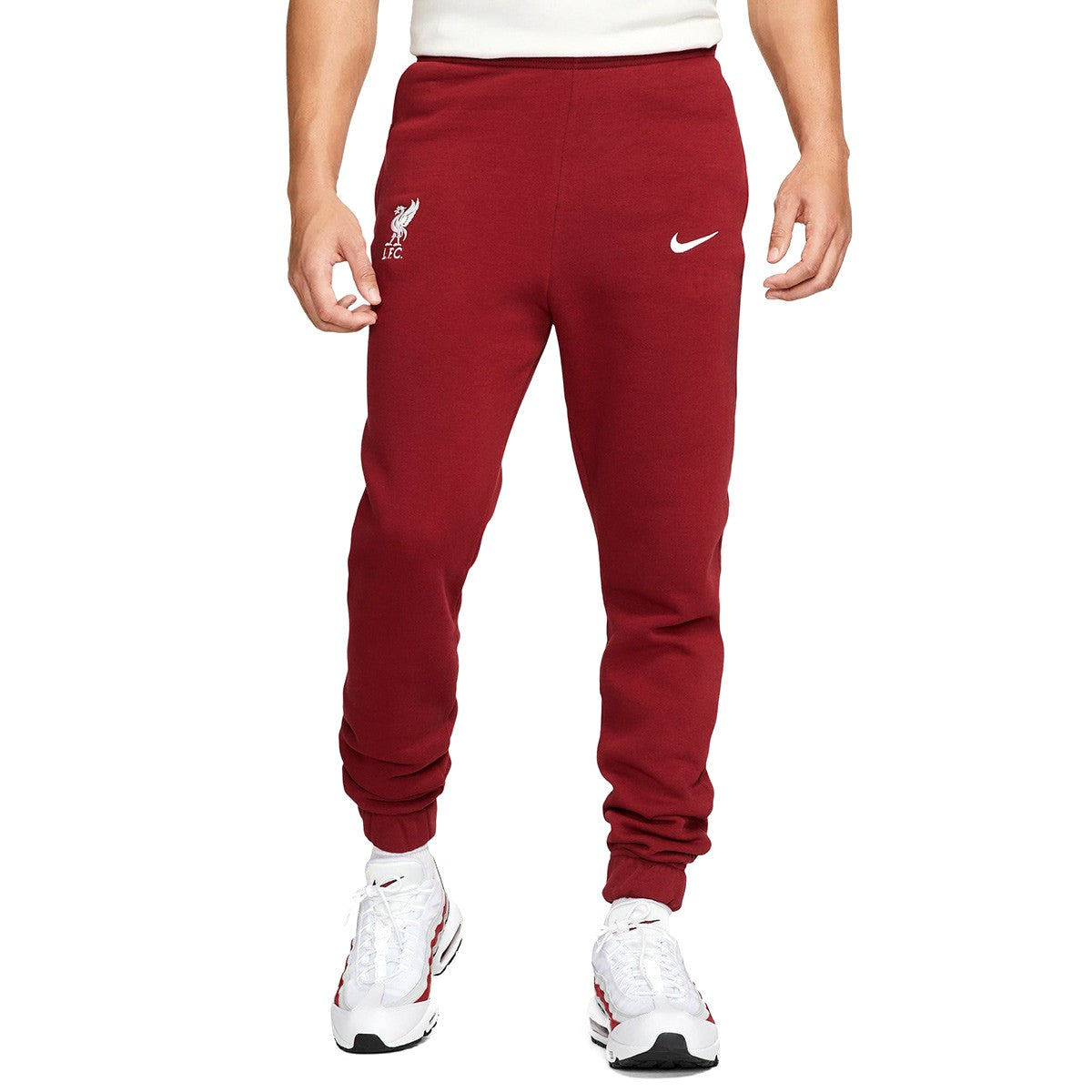 Liverpool FC red Casual fleece cotton tracksuit 2023/24 - Nike ...