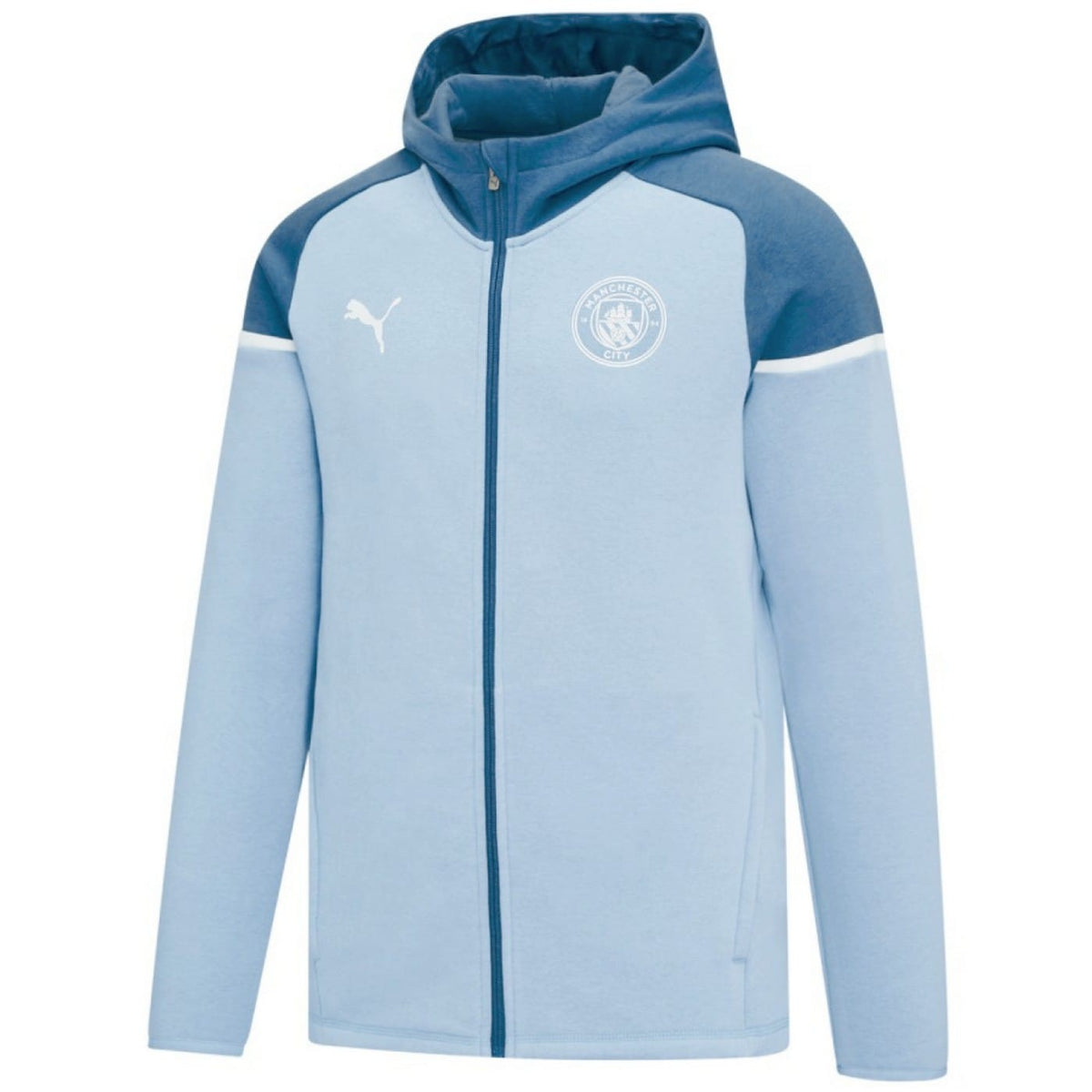 Manchester City Casual hooded presentation tracksuit 2023/24 - Puma ...