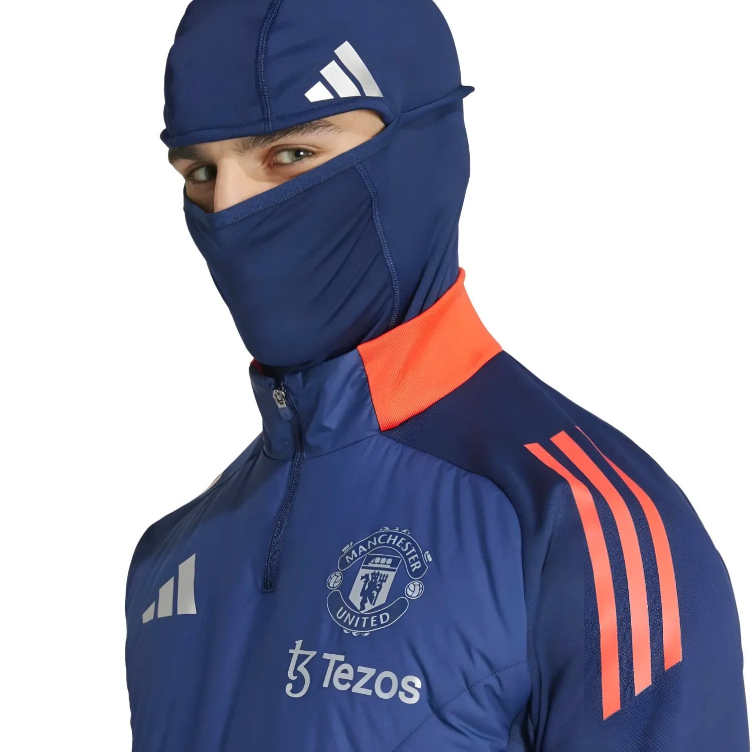 Manchester United navy Winter training technical tracksuit 2024/25 ...