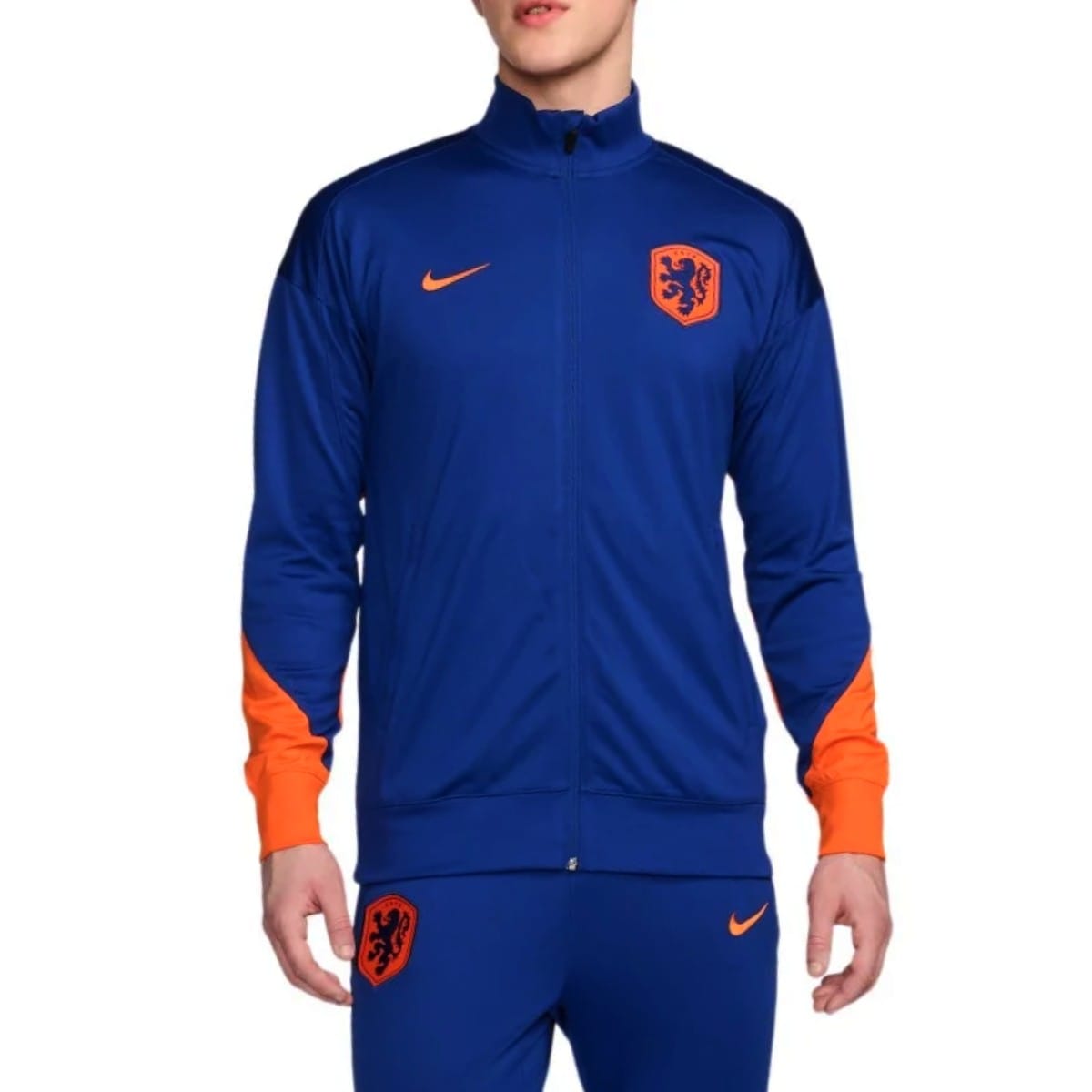 Netherlands training presentation Soccer tracksuit 2024/25 - Nike ...