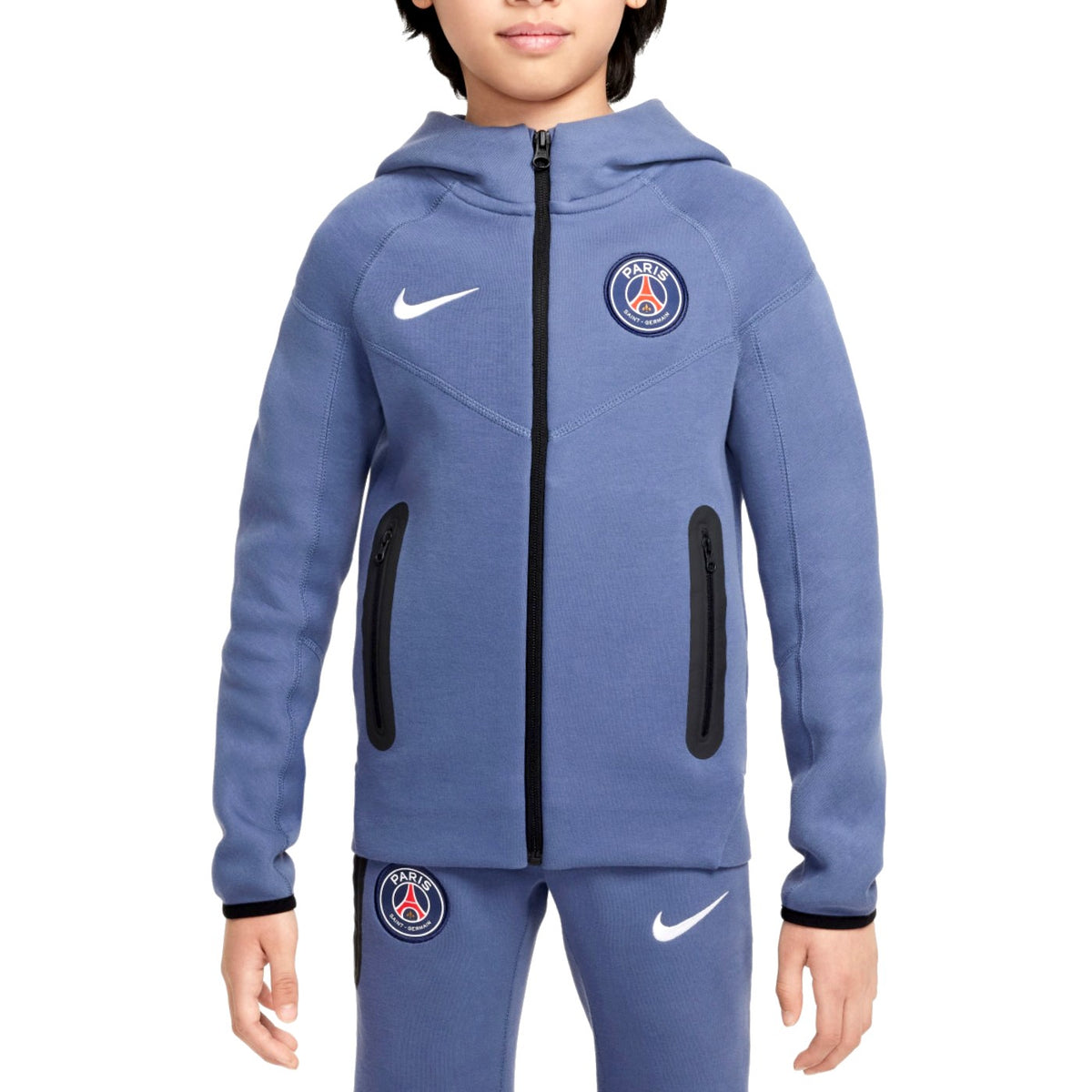 Kids - PSG Tech Fleece presentation soccer tracksuit 2025/26 - Nike ...