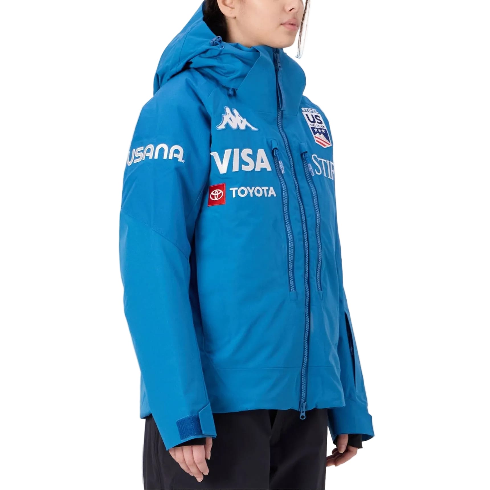 Women's US Ski Team insulated padded jacket Winter Olympics 2026 Water ...