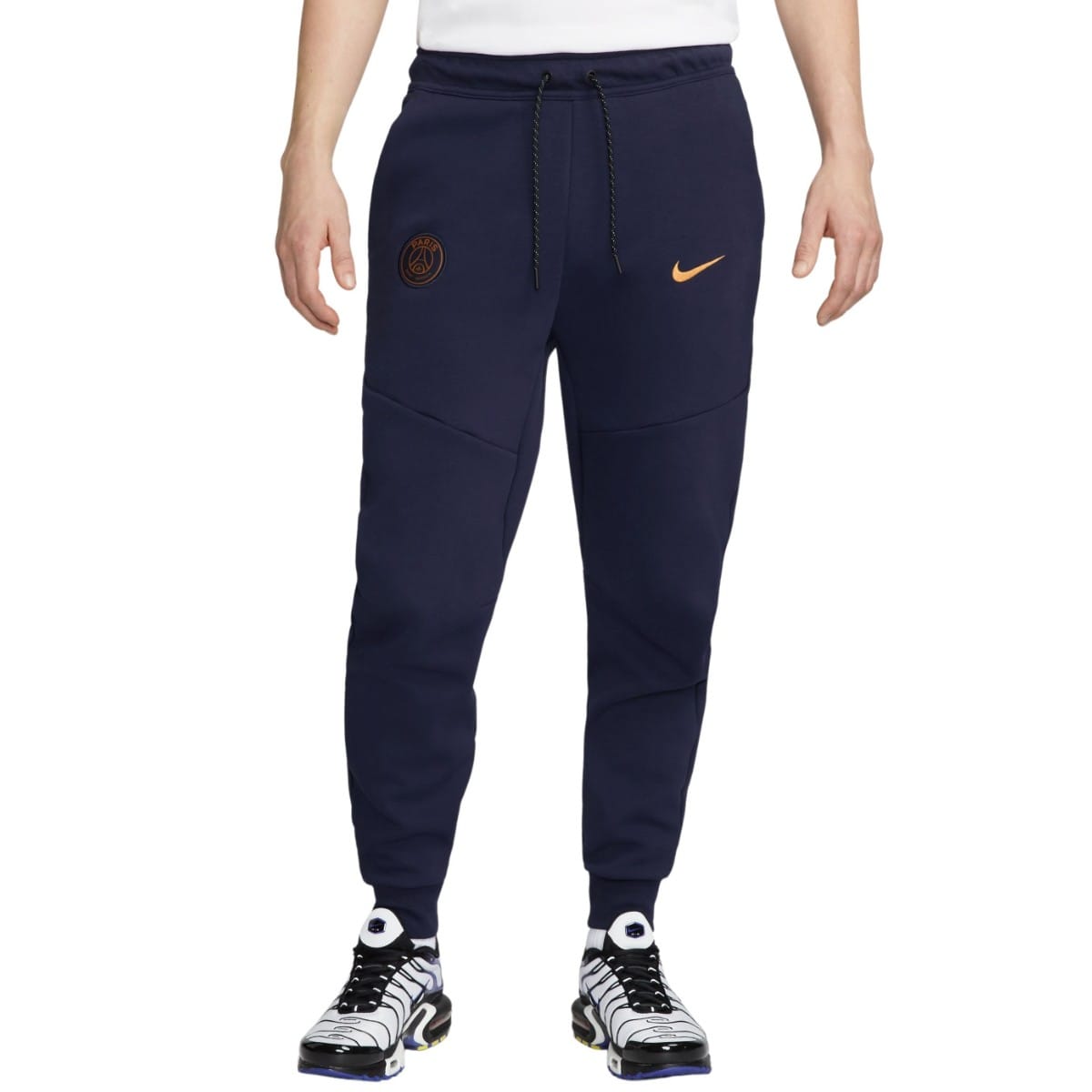 PSG Tech Fleece presentation tracksuit 2023/24 navy - Nike ...