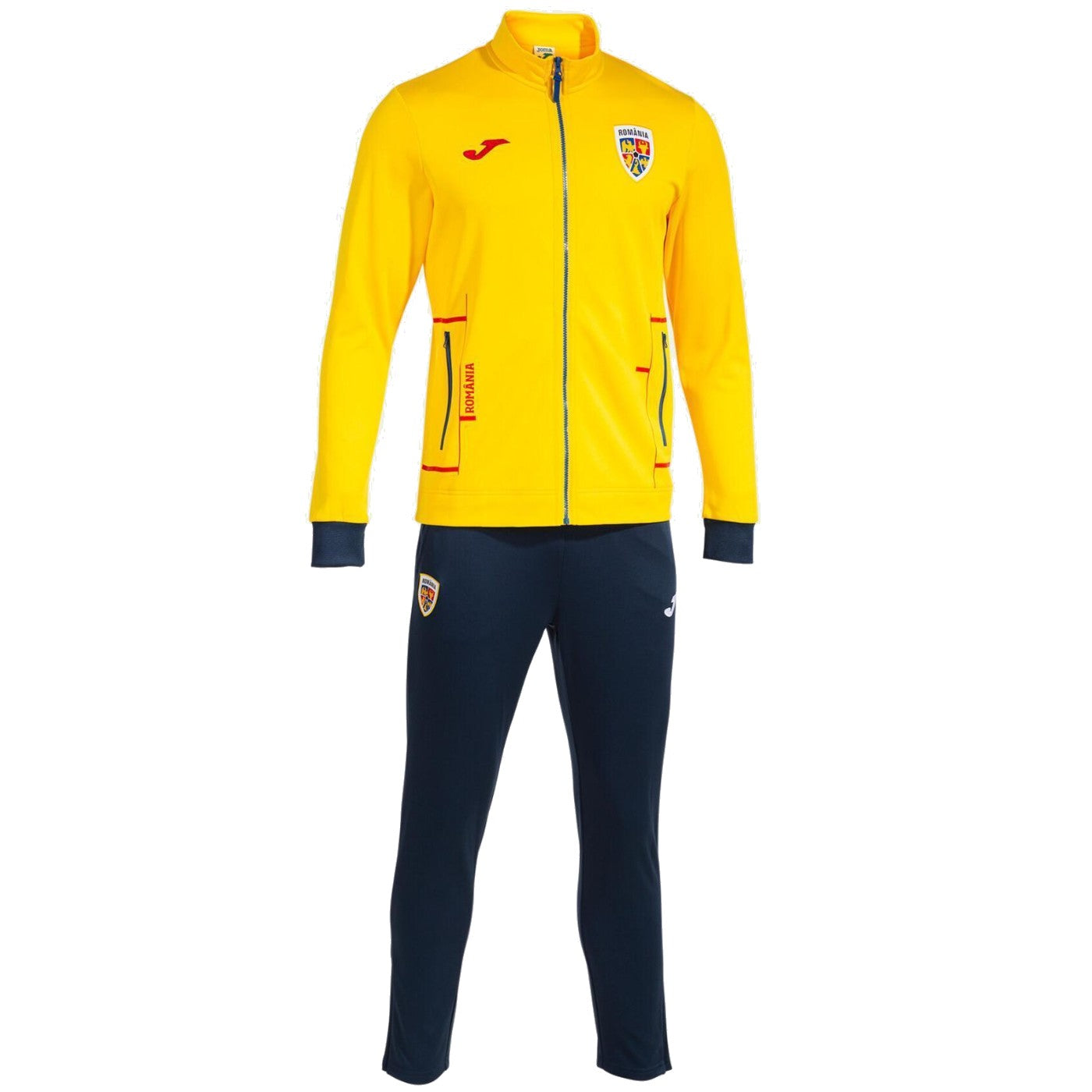 Romania training presentation Soccer tracksuit 2024 - Joma ...