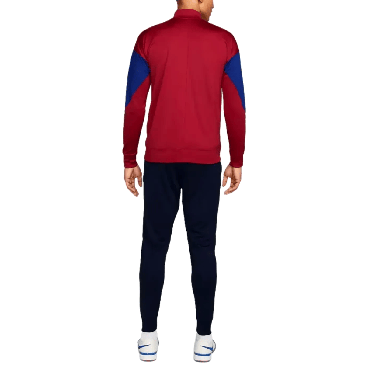 FC Barcelona red/blue training presentation soccer tracksuit 2024 ...