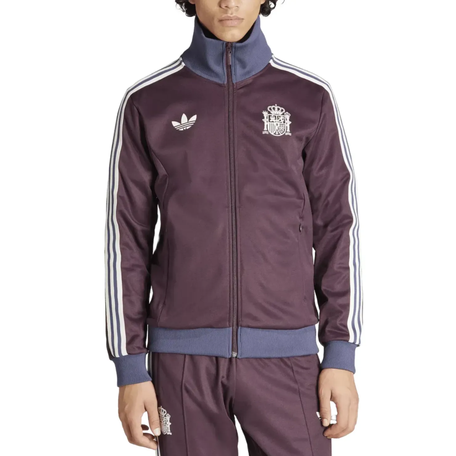 Spain Originals casual presentation Soccer tracksuit 2024/25 - Adidas ...