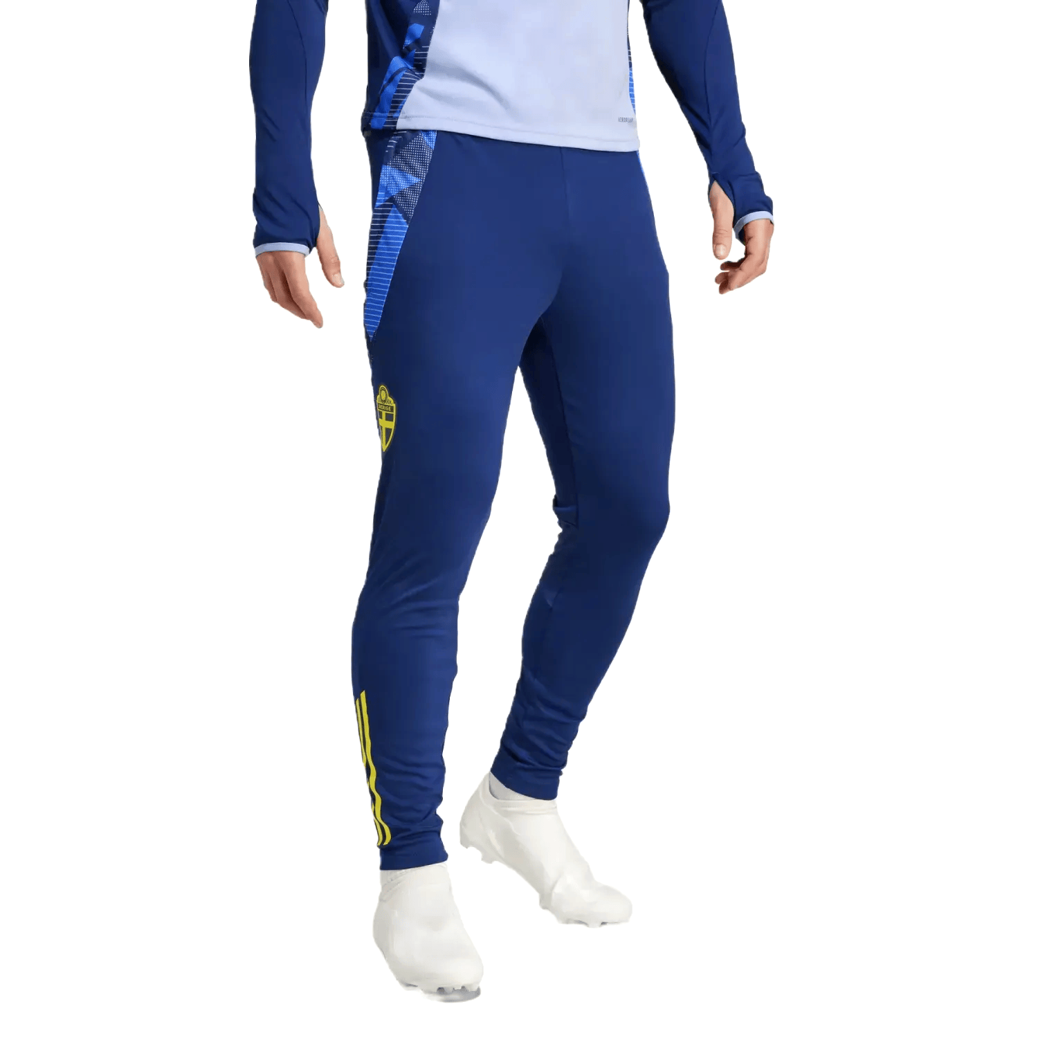 Sweden training bench soccer tracksuit 2024/25 - Adidas ...