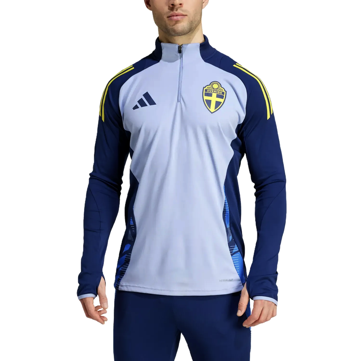 Sweden training technical soccer tracksuit 2024/25 - Adidas ...