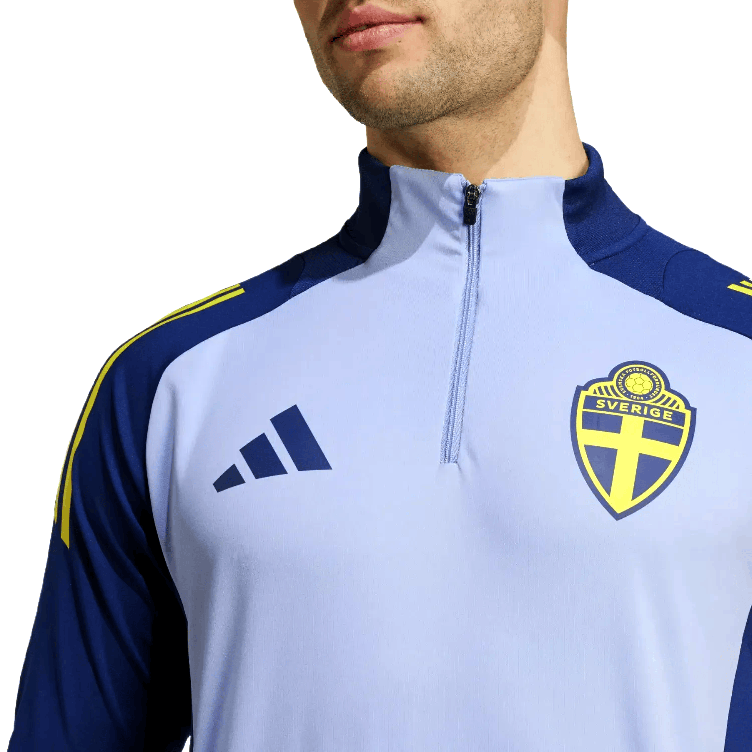Schwedens technischer Fußball-Trainingsanzug 2024/25 - Adidas ...