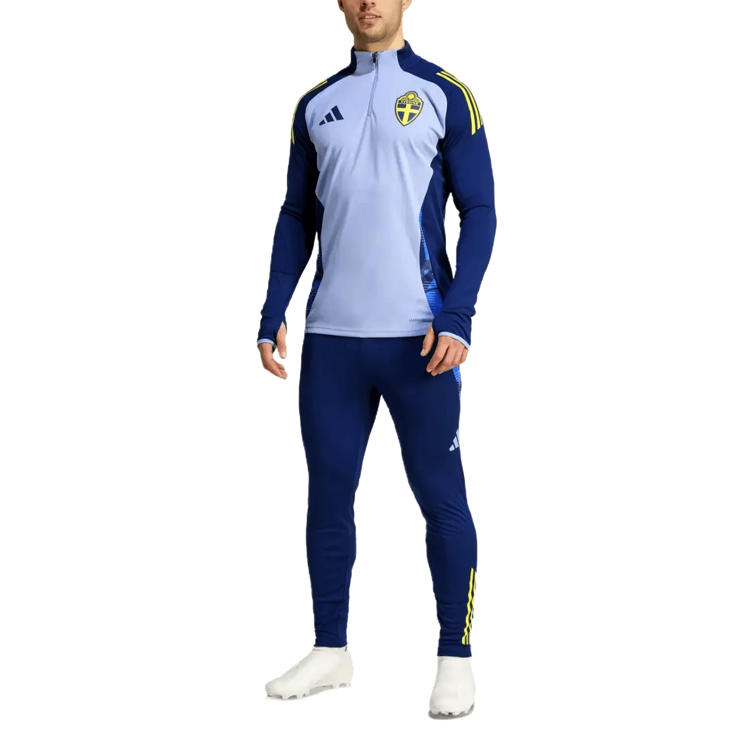 Sweden training technical soccer tracksuit 2024/25 - Adidas ...