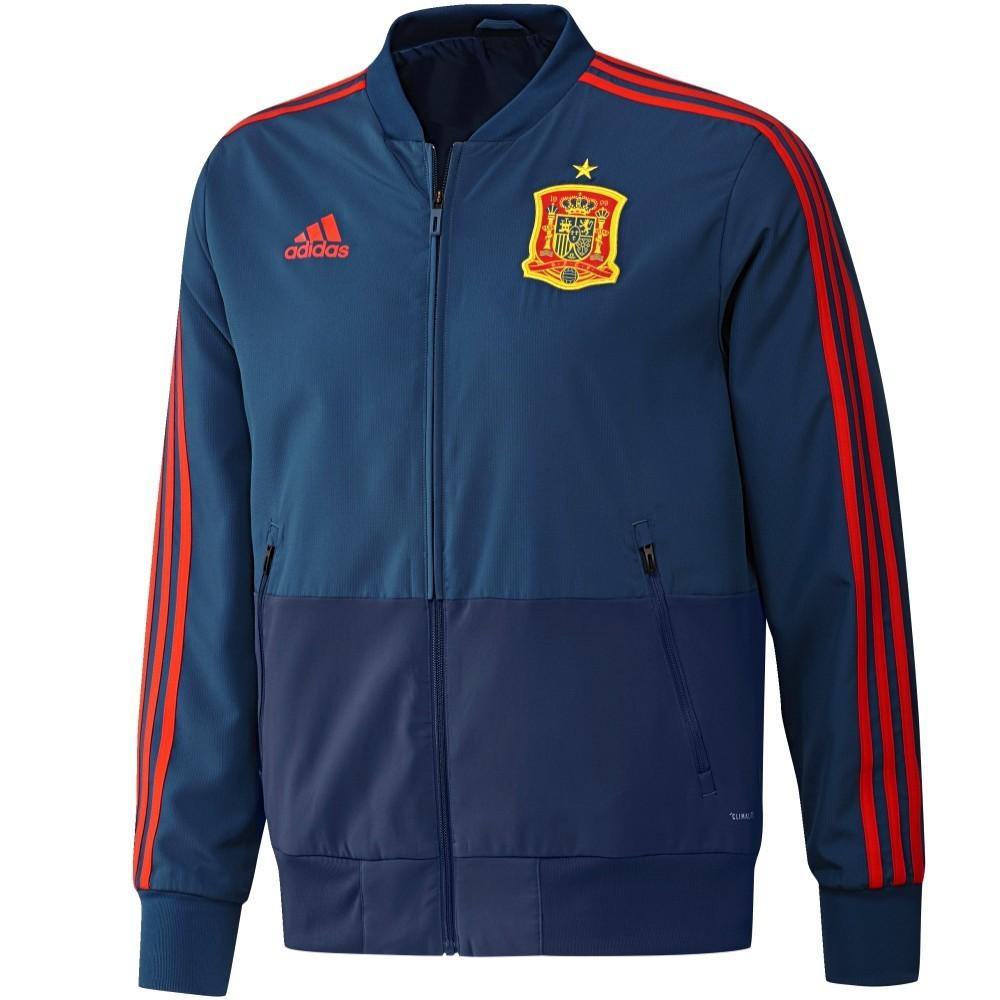 Spain Training Presentation Soccer Tracksuit 2018/19 - Adidas ...